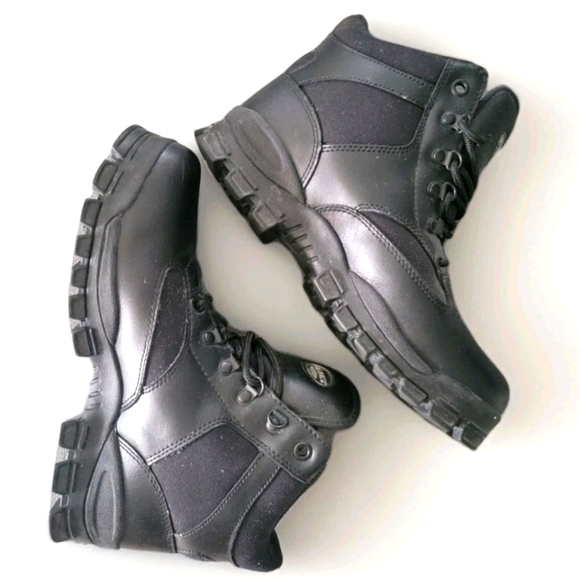 Bates | Shoes | Bates Enforcer Tactical Safety Boots Black Leather ...
